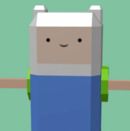 3D Finn - 360 turn - Play Online on Flash Museum 🕹️