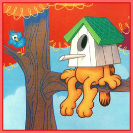 A Garfield Jumbled Jigsaw: September 2002 Square - Play Online on Flash ...