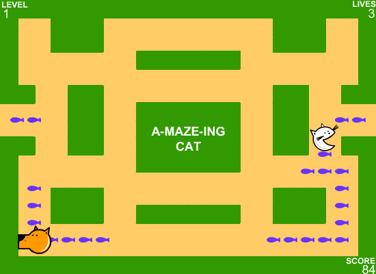 A-Maze-Ing Cat - Play Online on Flash Museum 🕹️