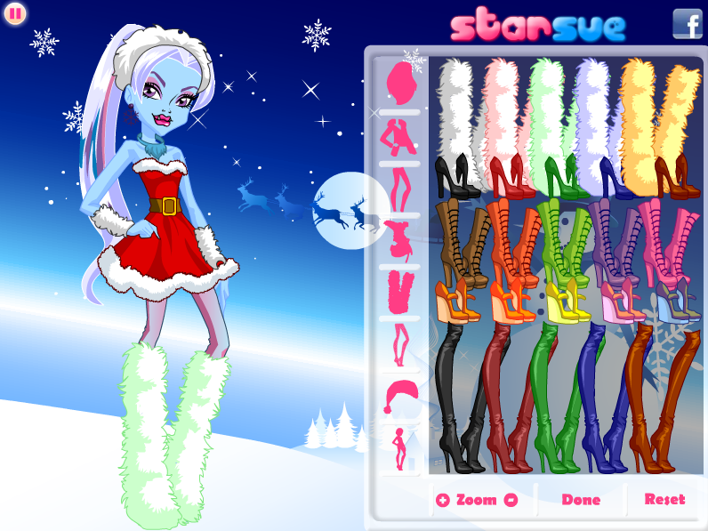 Abbey Bominable Dress Up - Play Online on Flash Museum 🕹️