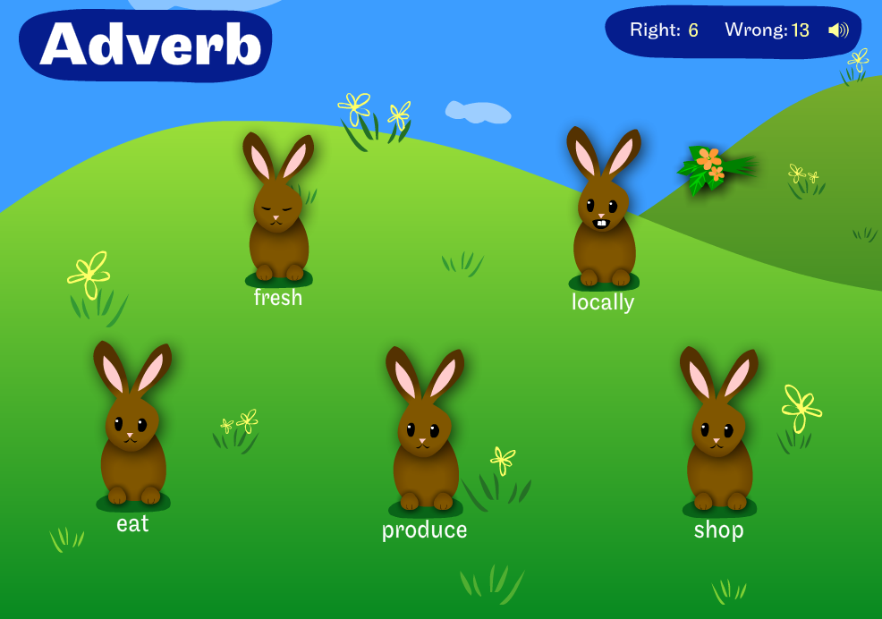Adverbs - Play Online on Flash Museum 🕹️