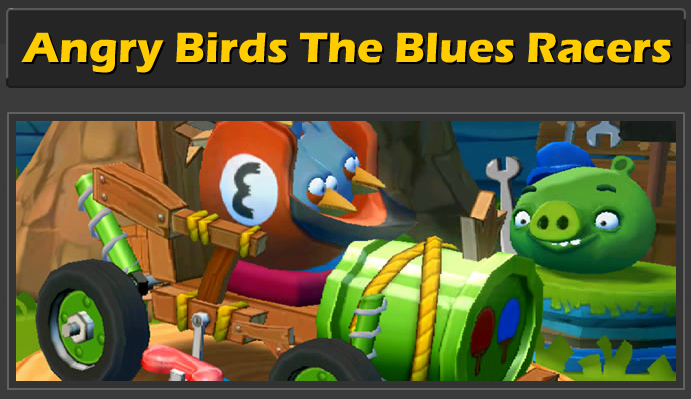 Angry Birds The Blue Racers - Play Online on Flash Museum 🕹️