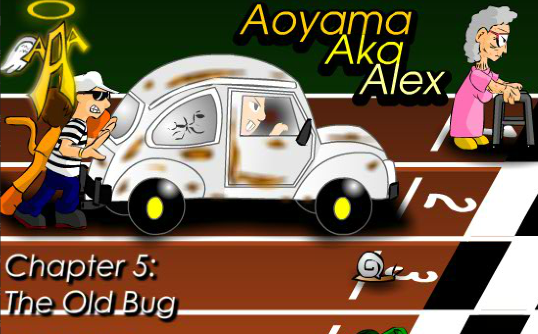 Aoyama Aka Alex - Chapter 5: The Old Bug - Play Online on Flash Museum 🕹️