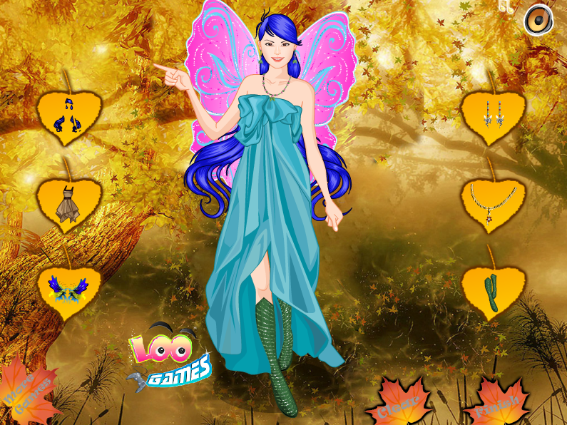 Autumn Fairy Dress Up - Play Online on Flash Museum 🕹️