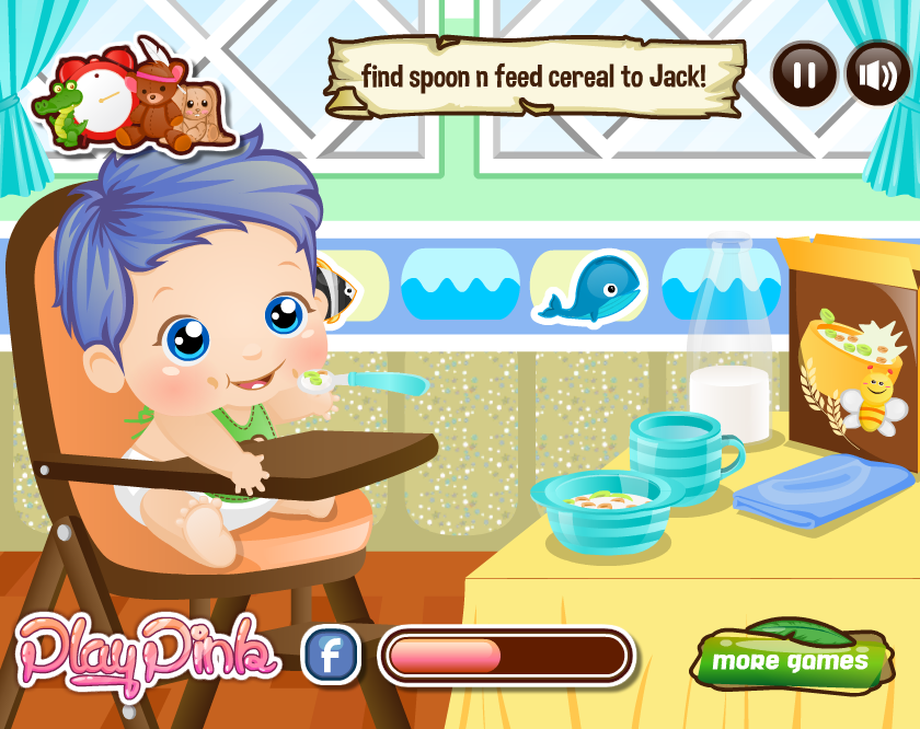 Baby Care Jack - Play Online on Flash Museum 🕹️