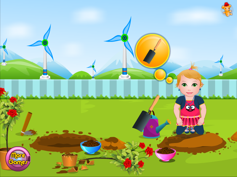 Baby Juliet Washing Clothes - Play Online on Flash Museum 🕹️