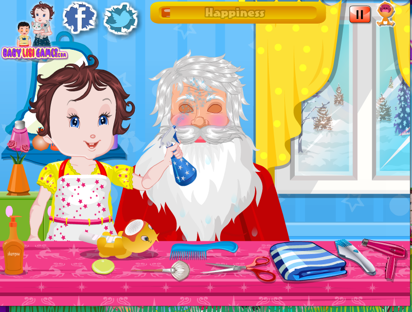 Baby Lisi Santa Claus - Play Online on Flash Museum 🕹️