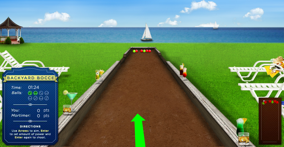 Backyard Bocce - Play Online on Flash Museum 🕹️