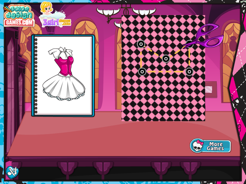 Barbie Monster High Uniform - Play Online on Flash Museum 🕹️