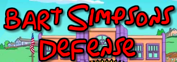 Bart Simpsons Defense - Play Online on Flash Museum 🕹️