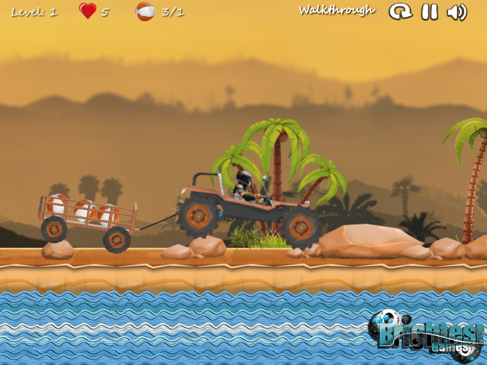 Beach Buggy Transporter - Play Online on Flash Museum 🕹️