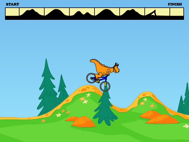 Bike Course - Play Online on Flash Museum 🕹️