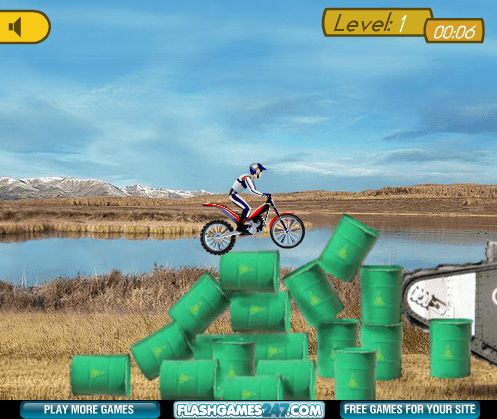 Bike Mania Arena 5 - Play Online on Flash Museum 🕹️