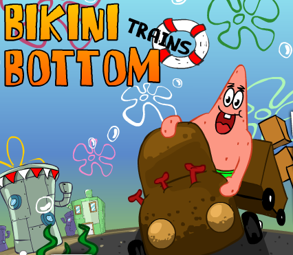 Bikini Bottom Trains - Play Online on Flash Museum 🕹️