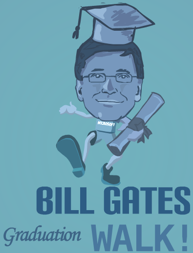 Bill Gates Graduation Walk! - Play Online on Flash Museum 🕹️
