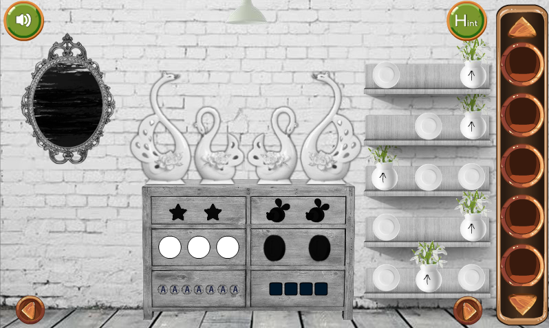 Black and White House Escape - Play Online on Flash Museum 🕹️