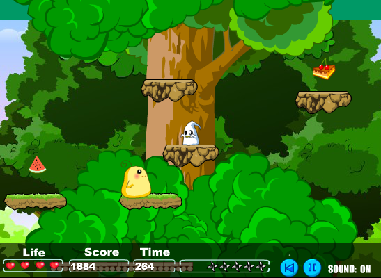 Brave Chicken - Play Online on Flash Museum 🕹️