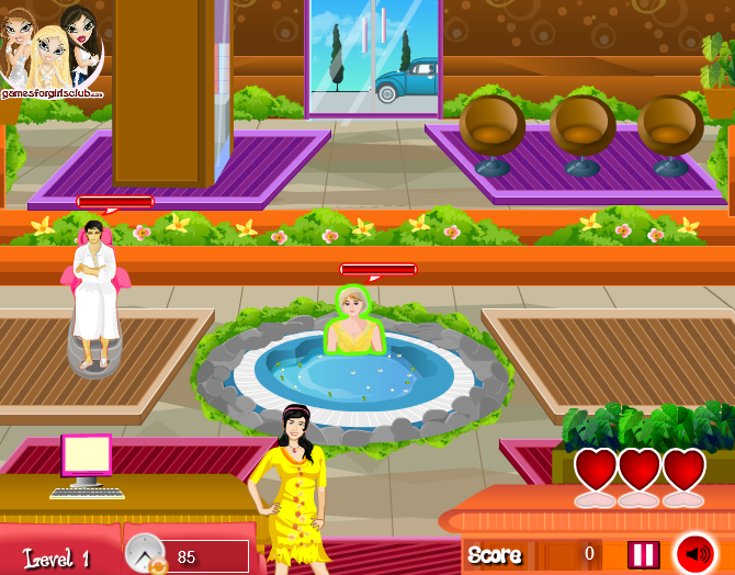 Brittany Birt: The Beauty Spa - Play Online on Flash Museum 🕹️