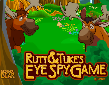 Brother Bear: Rutt & Tuke's Eye Spy Game - Play Online on Flash Museum 🕹️