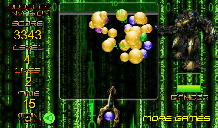 Bubbles Invasion - Play Online on Flash Museum 🕹️