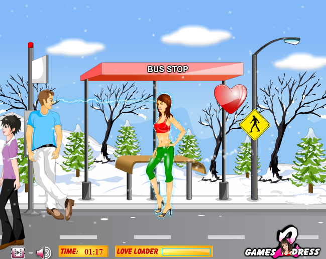 Bus Stop Kisses - Play Online on Flash Museum 🕹️