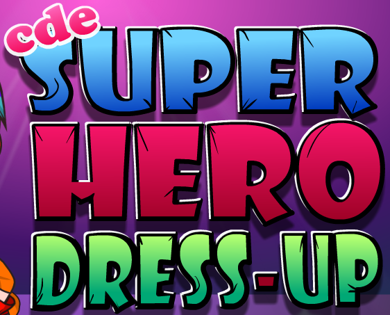 CDE Super Hero Dress-Up - Play Online on Flash Museum 🕹️