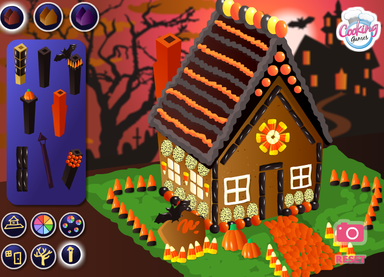 Candy Halloween House - Play Online on Flash Museum 🕹️
