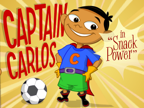 Captain Carlos in "Snack Power" - Play Online on Flash Museum 🕹️