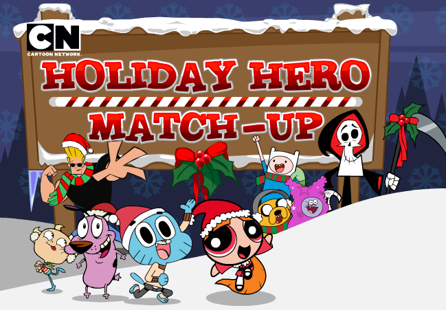 Cartoon Network: Holiday Hero Match-Up - Play Online on Flash Museum 🕹️