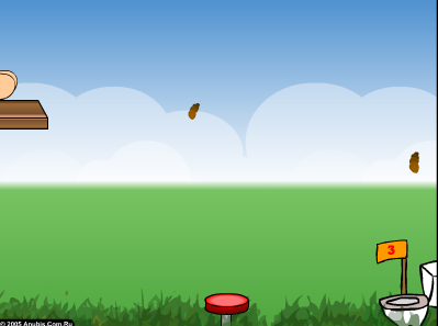 Catch-a-Shit 2 - Play Online on Flash Museum 🕹️