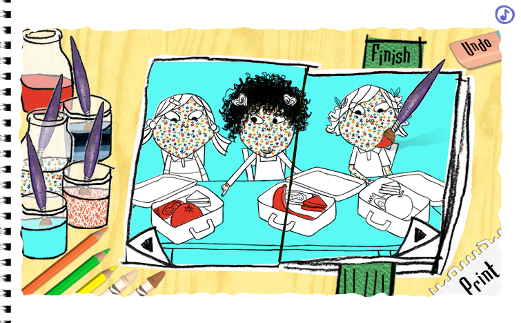 Charlie and Lola: Colouring Book - Play Online on Flash Museum 🕹️