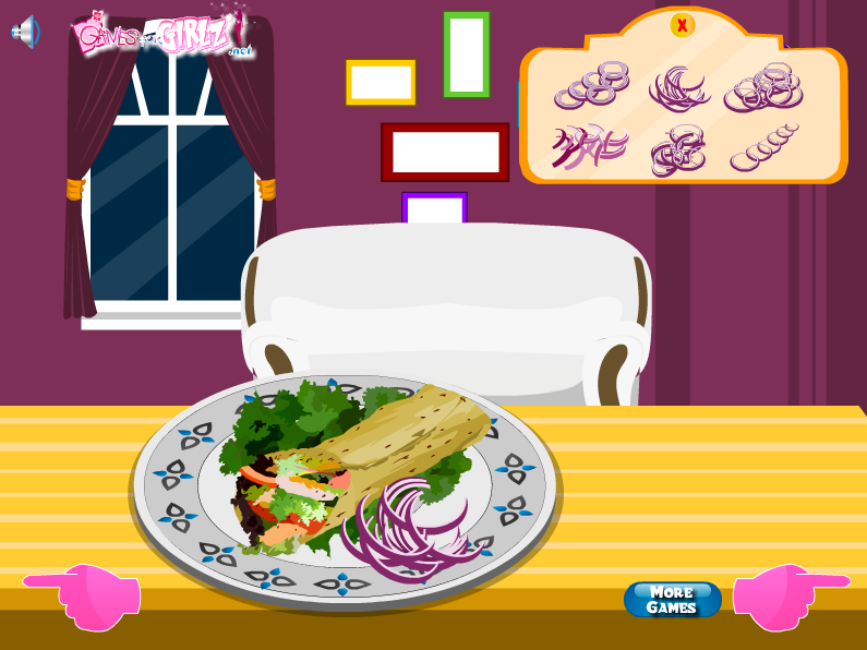 Chicken Shawarma Chicken Roll - Play Online on Flash Museum 🕹️