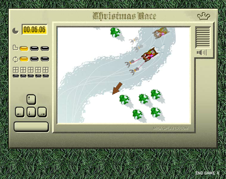 Christmas Race - Play Online on Flash Museum 🕹️