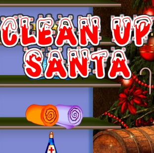 Clean Up Santa - Play Online on Flash Museum 🕹️
