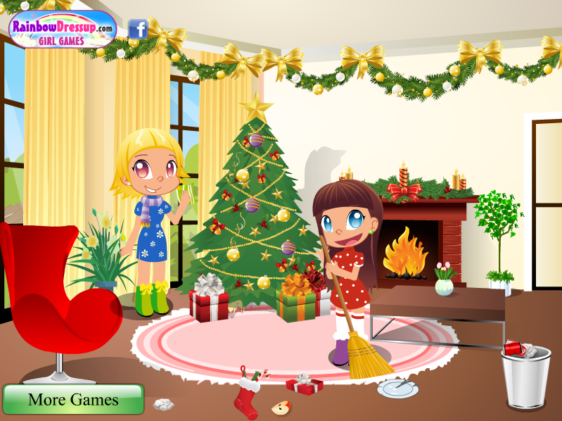 Clean-up For Santa - Play Online on Flash Museum 🕹️