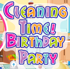 Cleaning Time! Birthday Party - Play Online on Flash Museum 🕹️