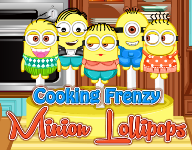 Cooking Frenzy: Minion Lollipops - Play Online on Flash Museum 🕹️