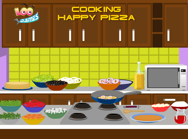 Cooking Happy Pizza - Play Online on Flash Museum 🕹️