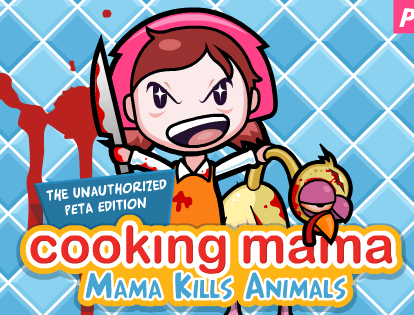 Cooking Mama, The Unauthorized PETA Edition: Mama Kills Animals - Play ...