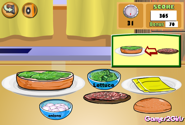 Cooking Show: Cheese Burger - Play Online on Flash Museum 🕹️