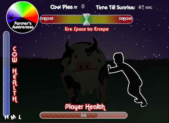 Cow Tippin' - Play Online on Flash Museum 🕹️