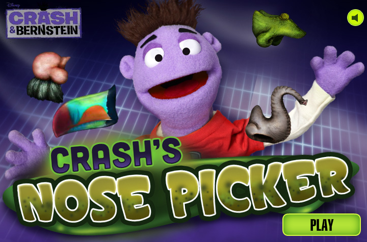 Crash & Bernstein: Crash's Nose Picker - Play Online on Flash Museum 🕹️