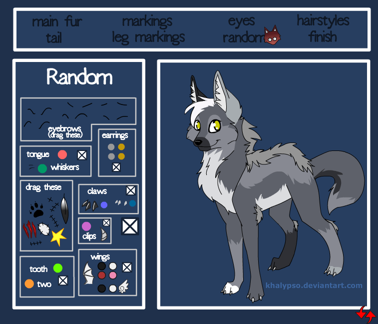 Create a Wolf v2 - Play Online on Flash Museum 🕹️