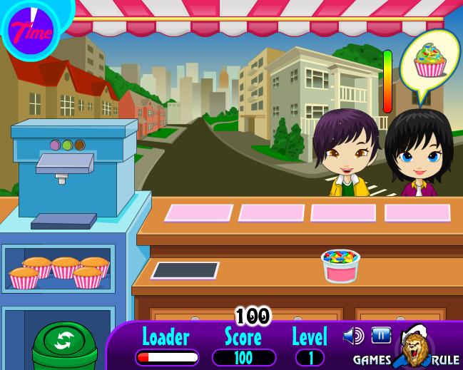 Cupcake Stop - Play Online on Flash Museum 🕹️
