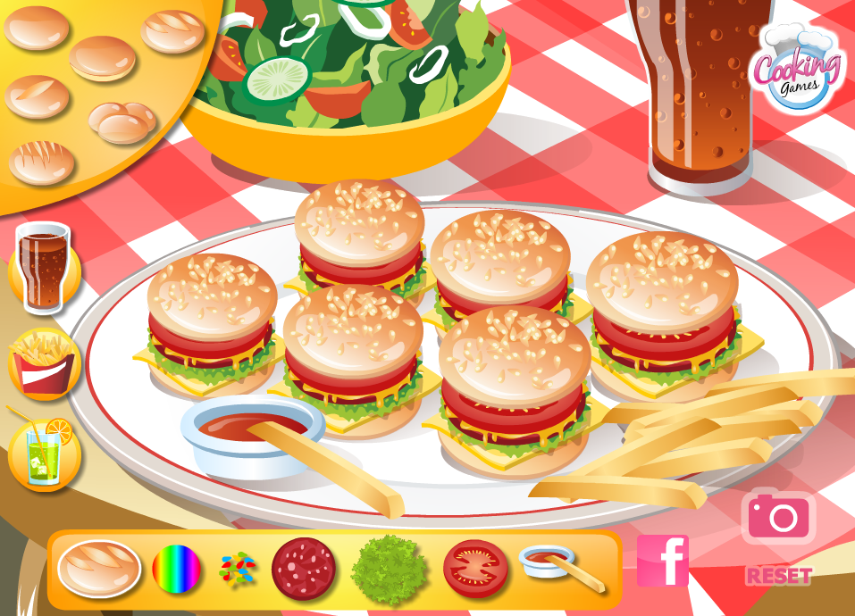 Cute Little Mini Burgers - Play Online on Flash Museum 🕹️