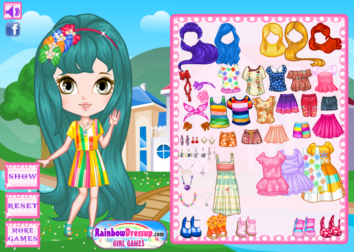 Cute Long Hair Beauty - Play Online on Flash Museum 🕹️