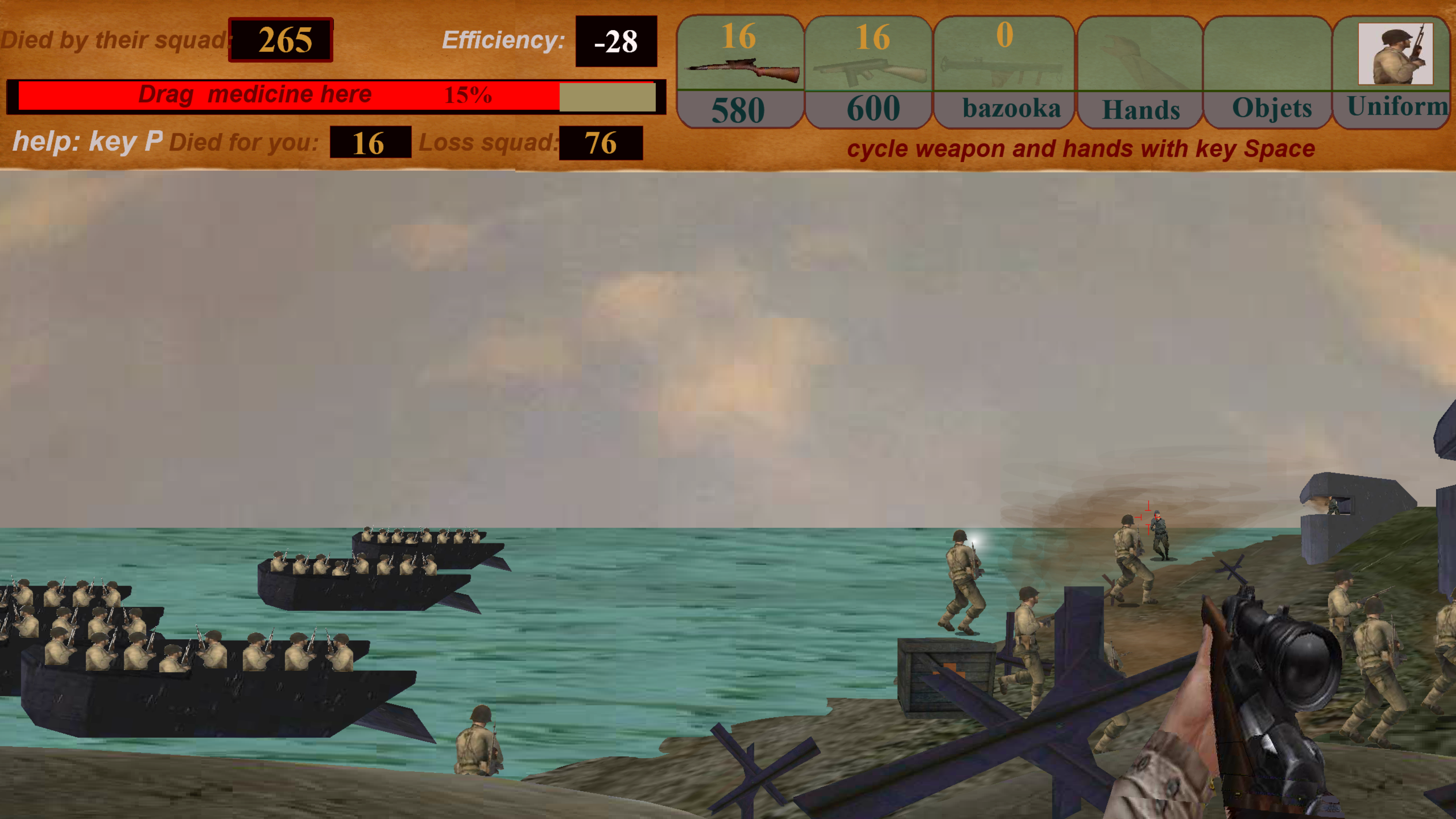 D-Day in Normandy - Play Online on Flash Museum 🕹️