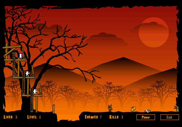 Deadtree Defender - Play Online on Flash Museum 🕹️