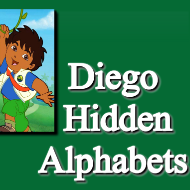 Diego Hidden Alphabets - Play Online on Flash Museum 🕹️