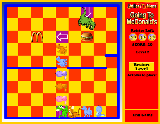 Dollar Menu: Going to McDonald's - Play Online on Flash Museum 🕹️